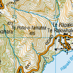 Rapaki Bay, Canterbury - NZ Topo Map