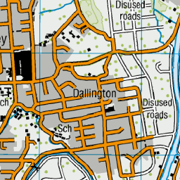 Dallington, Canterbury - NZ Topo Map