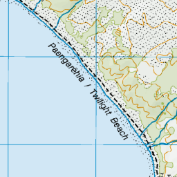 Cape Reinga Walkway, Northland - NZ Topo Map