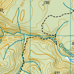 Old Upper Takaka Track, Tasman - NZ Topo Map