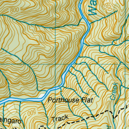Waingaro River, Tasman - NZ Topo Map