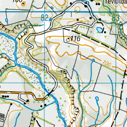 Teviotdale, Canterbury - NZ Topo Map