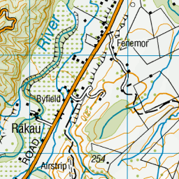 Byfield, Tasman - NZ Topo Map
