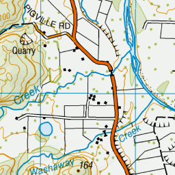 Takaka River, Tasman - NZ Topo Map