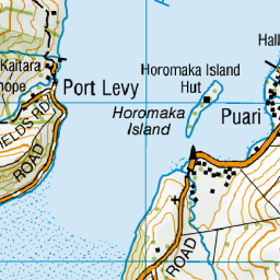 Port Levy, Canterbury - NZ Topo Map