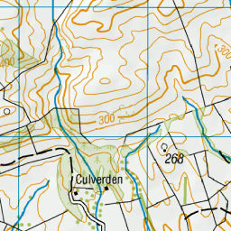 Culverden, Canterbury - NZ Topo Map