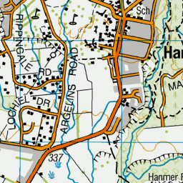 Hanmer Springs, Canterbury - NZ Topo Map