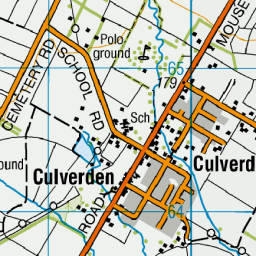 Culverden, Canterbury - NZ Topo Map