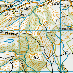 Dovedale, Canterbury - NZ Topo Map