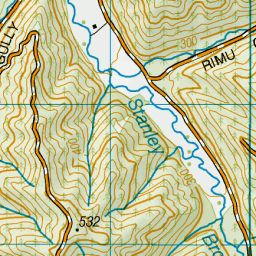 Stanley Brook, Tasman - NZ Topo Map
