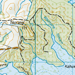 Tikorangi, Northland - NZ Topo Map