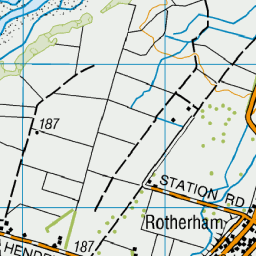 Rotherham, Canterbury - NZ Topo Map