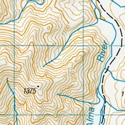 Alma River, Marlborough - NZ Topo Map