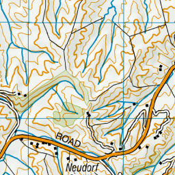Neudorf Saddle, Tasman - NZ Topo Map