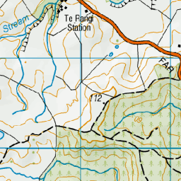 Te Rangi Station, Northland - NZ Topo Map