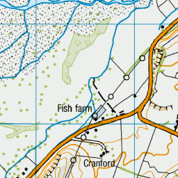 Cranford, Canterbury - NZ Topo Map
