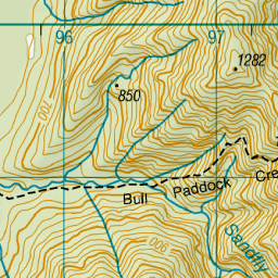 Sandfly Stream, Marlborough - NZ Topo Map
