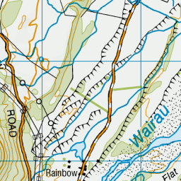 Rainbow, Marlborough - NZ Topo Map