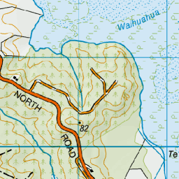 Te Karaka Point, Northland - NZ Topo Map