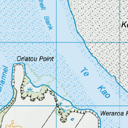 Weraroa Point, Northland - NZ Topo Map