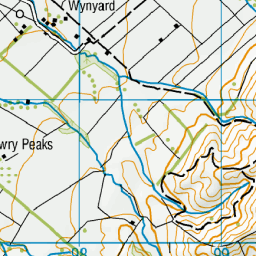 Wynyard, Canterbury - NZ Topo Map