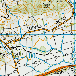 Toitoi, Canterbury - NZ Topo Map