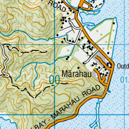 Marahau, Tasman - NZ Topo Map