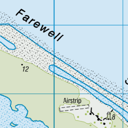 Farewell Spit, Tasman - NZ Topo Map