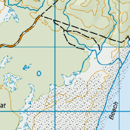 Waikuku Beach, Northland - NZ Topo Map