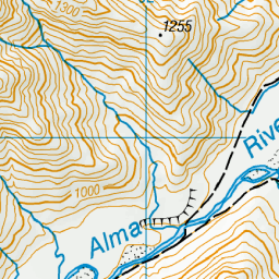 Alma River, Marlborough - NZ Topo Map