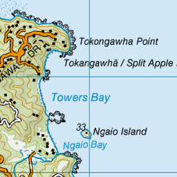 Ngaio Bay, Tasman - NZ Topo Map