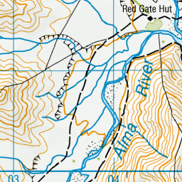 Alma River, Marlborough - NZ Topo Map