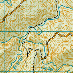 Wairoa River Right Branch, Tasman - NZ Topo Map