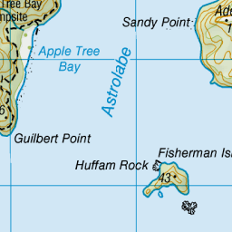 Apple Tree Bay, Tasman - NZ Topo Map