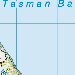 Tasman Bay, Tasman - NZ Topo Map