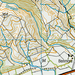 Benmore, Canterbury - NZ Topo Map