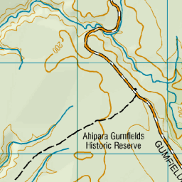 Ahipara Gumfields Historic Reserve, Northland - NZ Topo Map