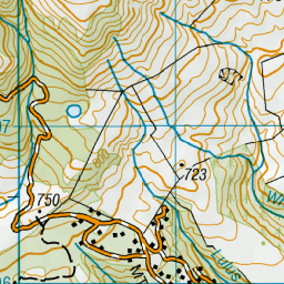 Mount Lyford Village, Canterbury - NZ Topo Map
