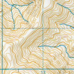RACHEL RANGE, Marlborough - NZ Topo Map