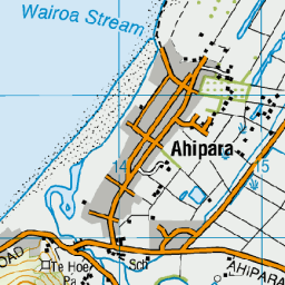 Ahipara, Northland - NZ Topo Map