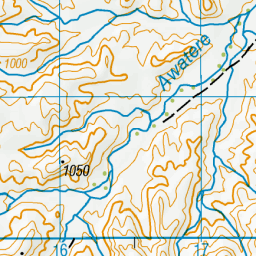 Awatere River, Marlborough - NZ Topo Map