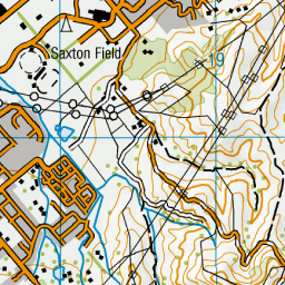 Saxton Field, Nelson - NZ Topo Map
