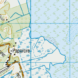 Paparore, Northland - NZ Topo Map