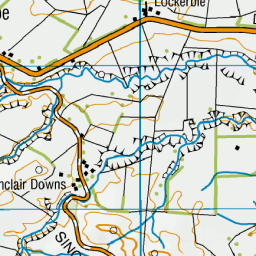 Lockerbie, Canterbury - NZ Topo Map