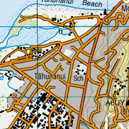 Tahunanui, Nelson - NZ Topo Map