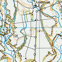 Leadervale, Canterbury - NZ Topo Map