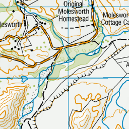 Molesworth, Marlborough - NZ Topo Map