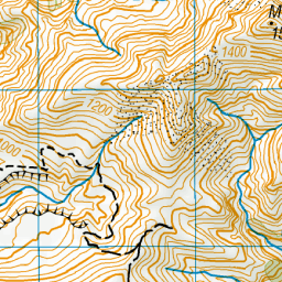 Mount Horrible, Canterbury - NZ Topo Map