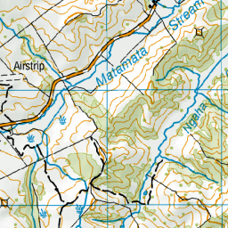 Matamata Stream, Northland - NZ Topo Map