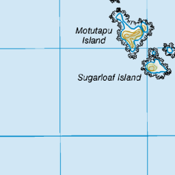 Motutapu Island, Northland - NZ Topo Map